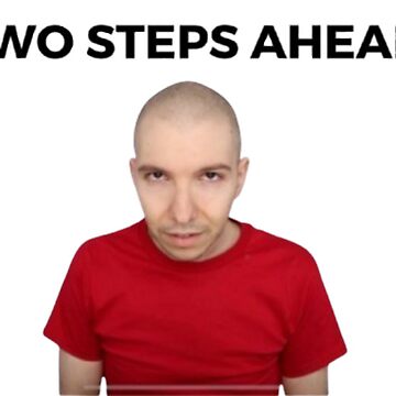 "Two Steps Ahead Nikocado Avocado meme" Sticker for Sale by Babygoat6 ...