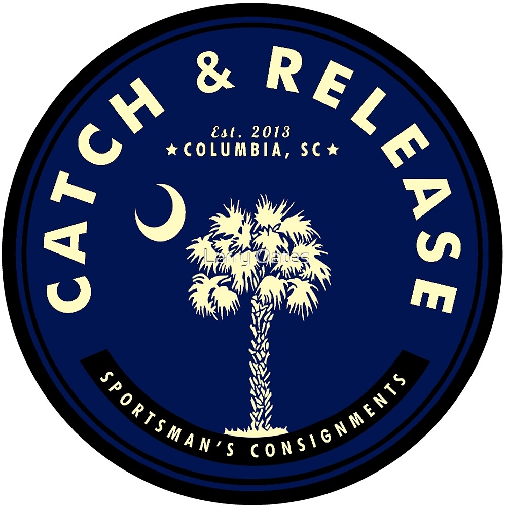 "Catch and Release Palmetto Image" by Larry Oates | Redbubble