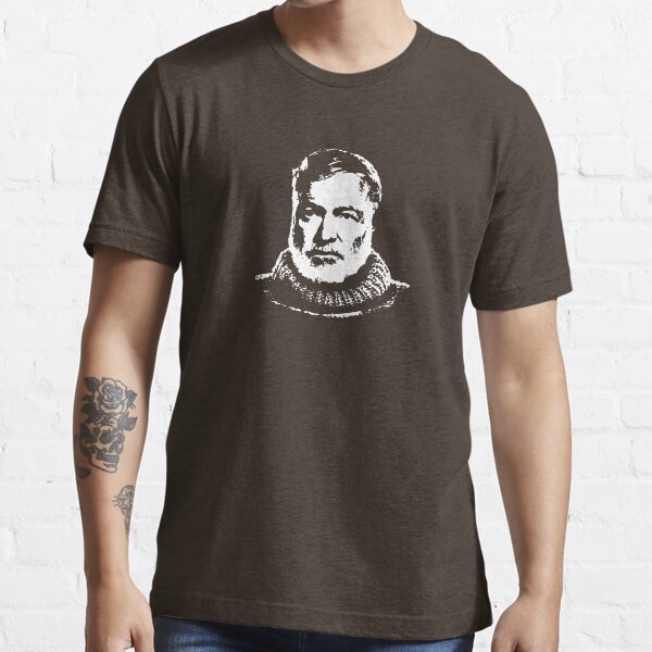 "Ernest Hemingway" T-shirt by timothyjgraham | Redbubble | famous t ...