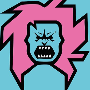 "Auron House Pink" Sticker by jhuido | Redbubble