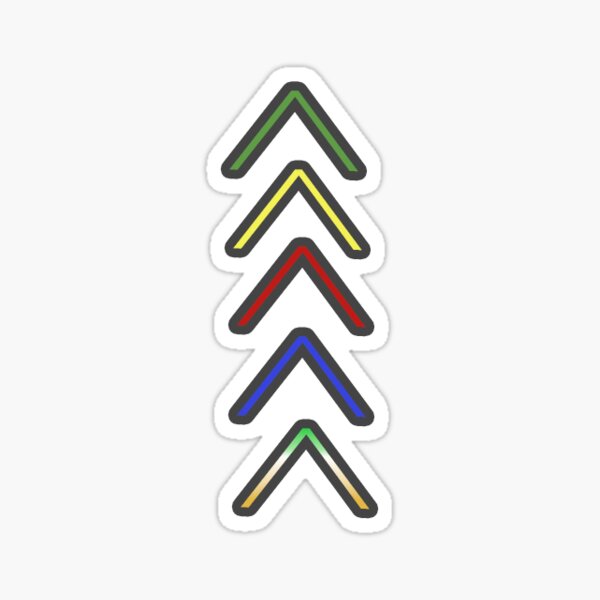 "1D Arrows" Sticker for Sale by stickershopwme | Redbubble