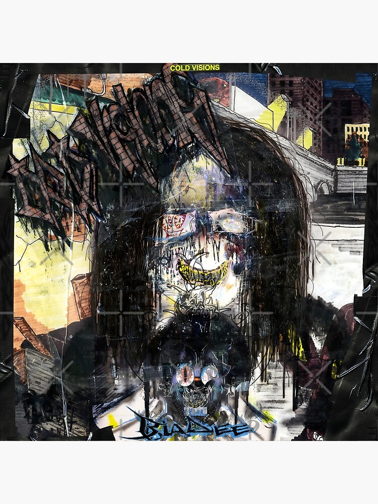 "Bladee Cold Visions" Poster for Sale by 3stars9 | Redbubble
