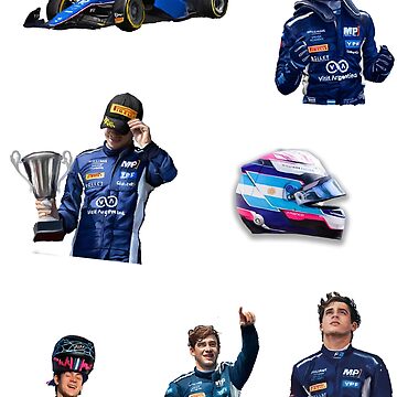 "Franco Colapinto Stickers" Sticker by FioreMasiello8 | Redbubble