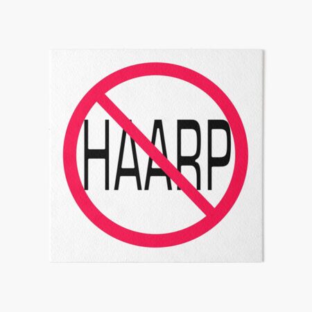 "HAARP" Art Board Print for Sale by wickedcartoons | Redbubble
