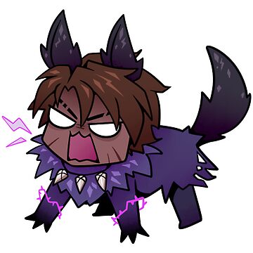 "[Limbus Company] Telepole Heathcliff" Sticker for Sale by CursedXWT ...