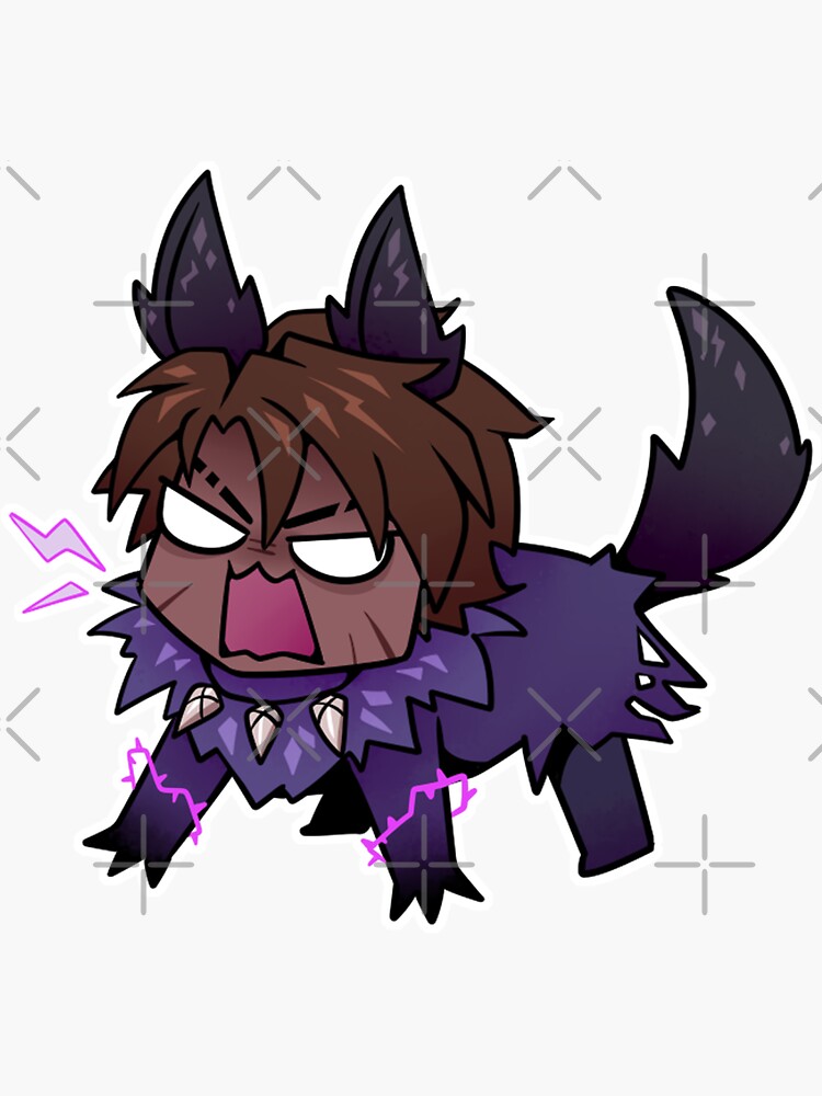 "[Limbus Company] Telepole Heathcliff" Sticker for Sale by CursedXWT ...