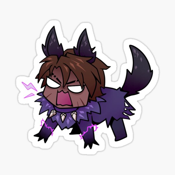 "[Limbus Company] Telepole Heathcliff" Sticker for Sale by CursedXWT ...