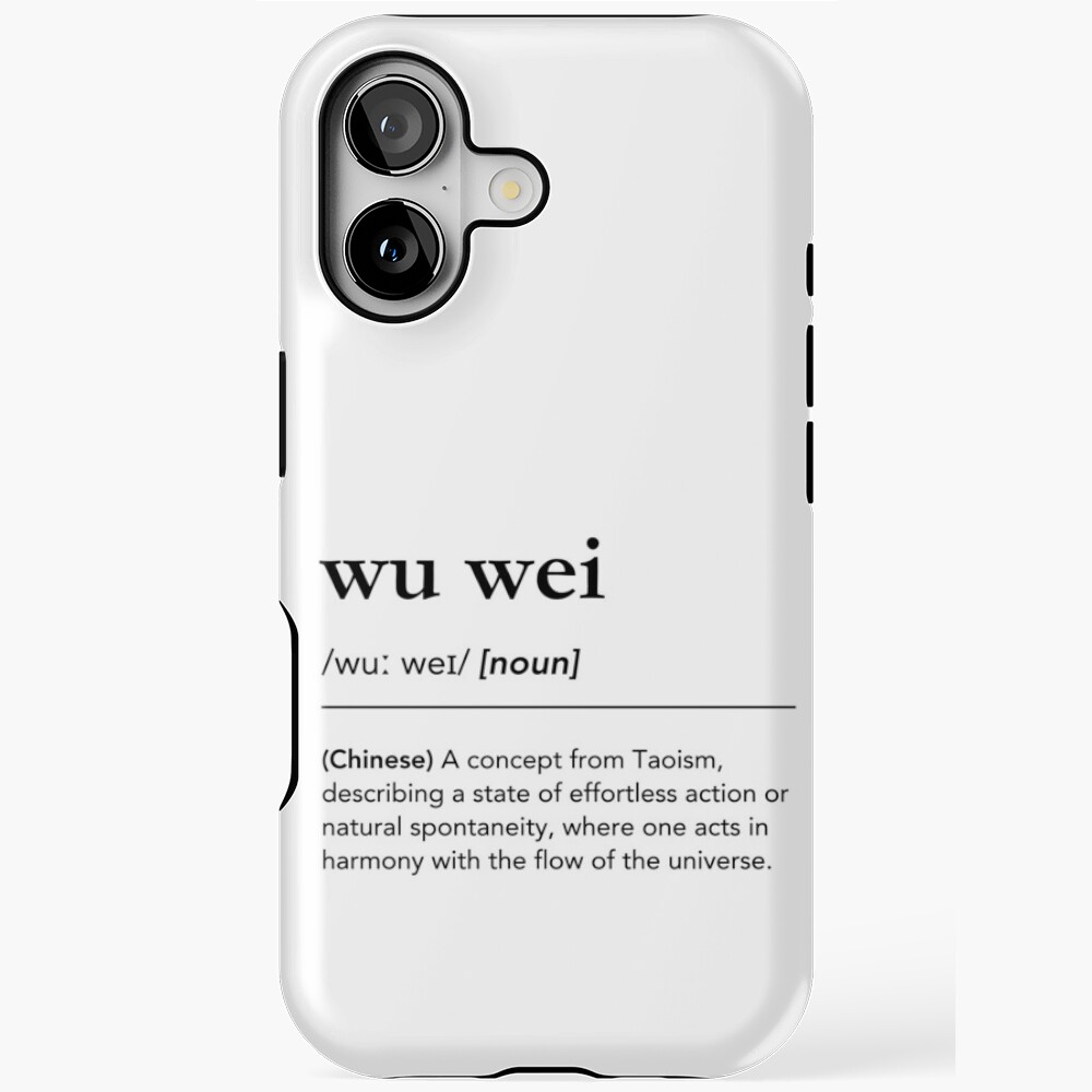 "Wu Wei Definition, Meaning of Wu Wei" Sticker for Sale by lagunaklein ...