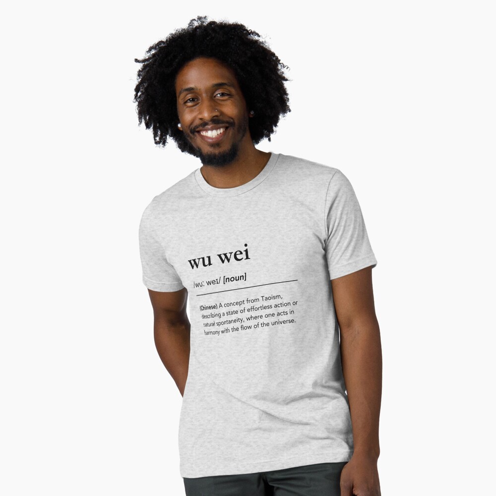 "Wu Wei Definition, Meaning of Wu Wei" Sticker for Sale by lagunaklein ...
