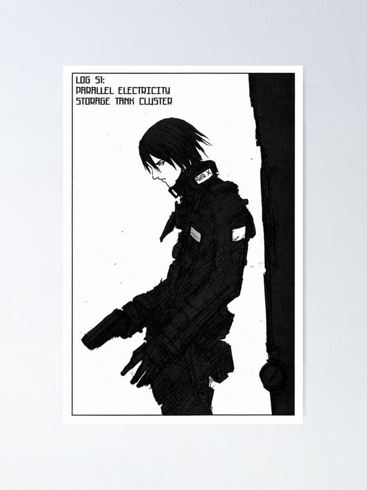 "Killy - BLAME!" Poster for Sale by doobymcdoobert | Redbubble