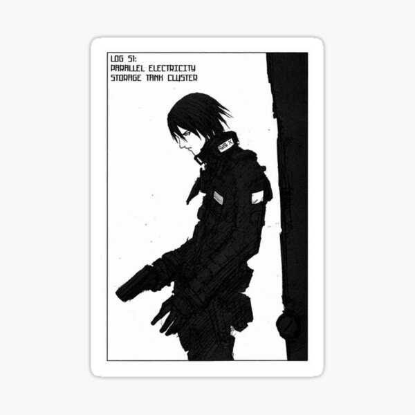 "Killy - BLAME!" Sticker for Sale by doobymcdoobert | Redbubble