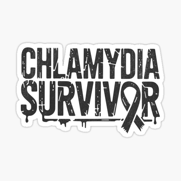 "Chlamydia Survivor" Sticker for Sale by beansterp | Redbubble