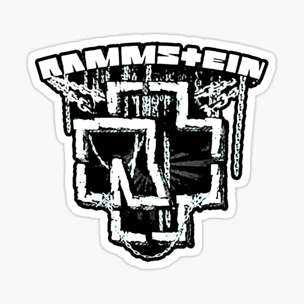 Logo Multicolor Décor Decals, Stickers & Vinyl Art Rammstein Decal ...