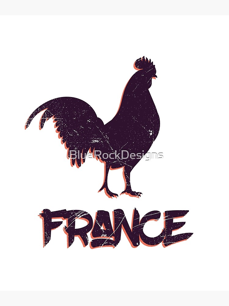 "France's National Animal" Postcard for Sale by BlueRockDesigns | Redbubble