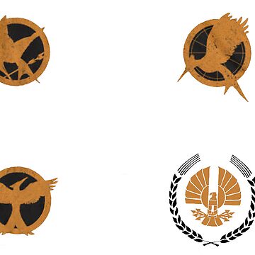 "Hunger Games Sticker Pack" Sticker for Sale by foltestIsalive | Redbubble
