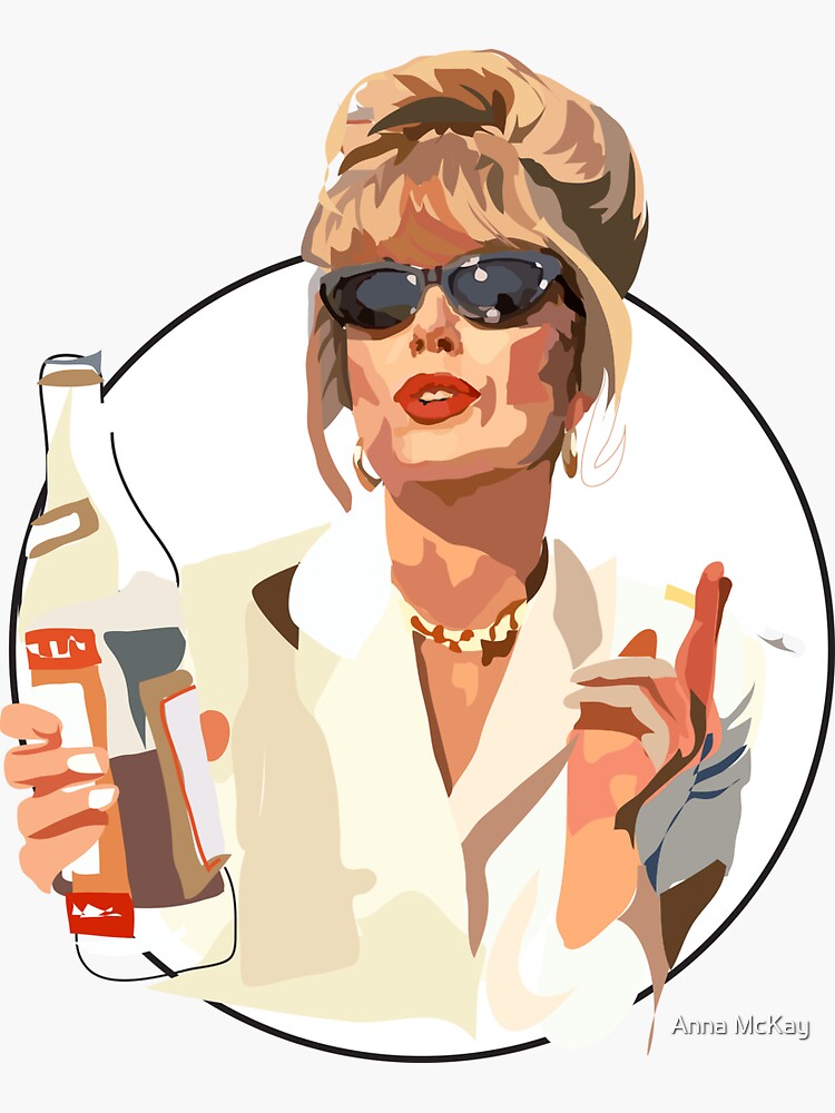 "Patsy" Sticker for Sale by annamckay | Redbubble
