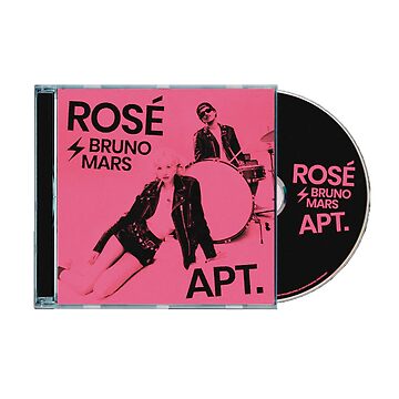 "Rosé and Bruno Mars, Apt Sticker" Sticker for Sale by ArtzyFlow Shop ...