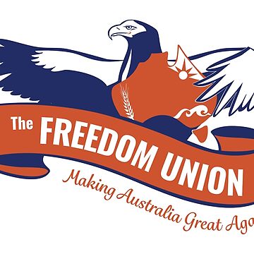"The Freedom Union Logo" Sticker for Sale by Freedom-Union | Redbubble