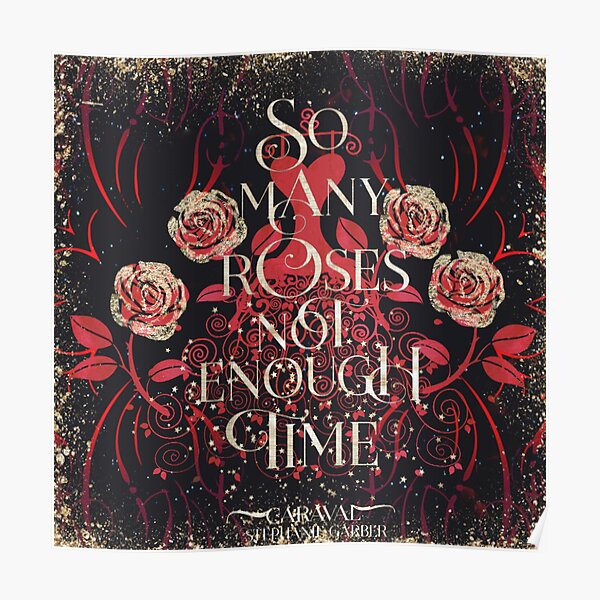 "caraval dress" Poster by crockerypress | Redbubble