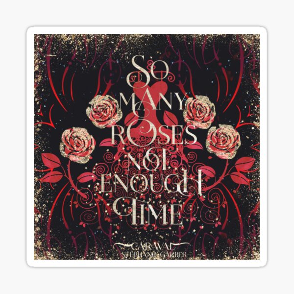 "caraval dress" Sticker by crockerypress | Redbubble