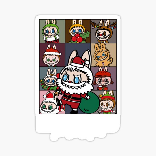 "Labubu Cute Christmas" Sticker for Sale by cghhekydfm58 | Redbubble