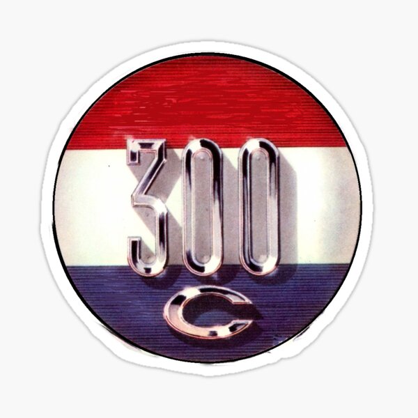 "chrysler 300c american car logo" Sticker by hotrodspirit | Redbubble