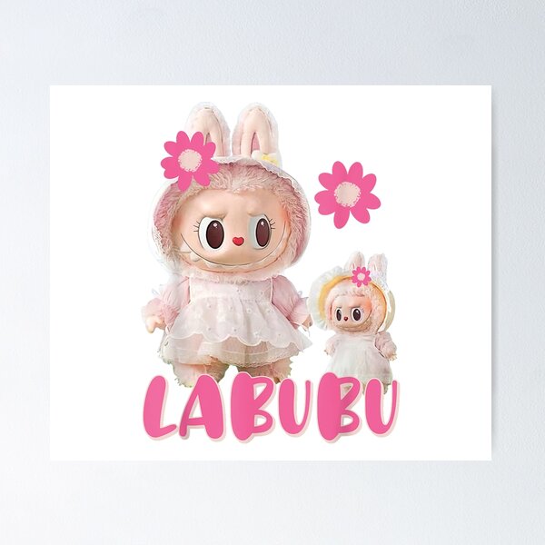 "Cute Labubu - The Pink Lover Monsters " Poster for Sale by JarderSi ...