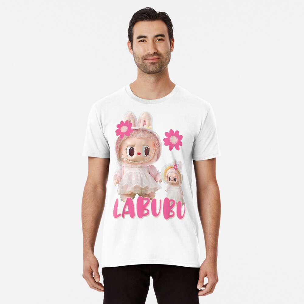 "Cute Labubu - The Pink Lover Monsters " Sticker for Sale by Denenberg ...