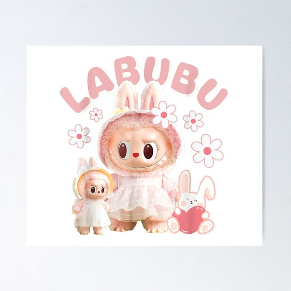 "Meme The Pink M-o-n-s-t-e-r-s Funny . Labubu Cute" Poster for Sale by ...