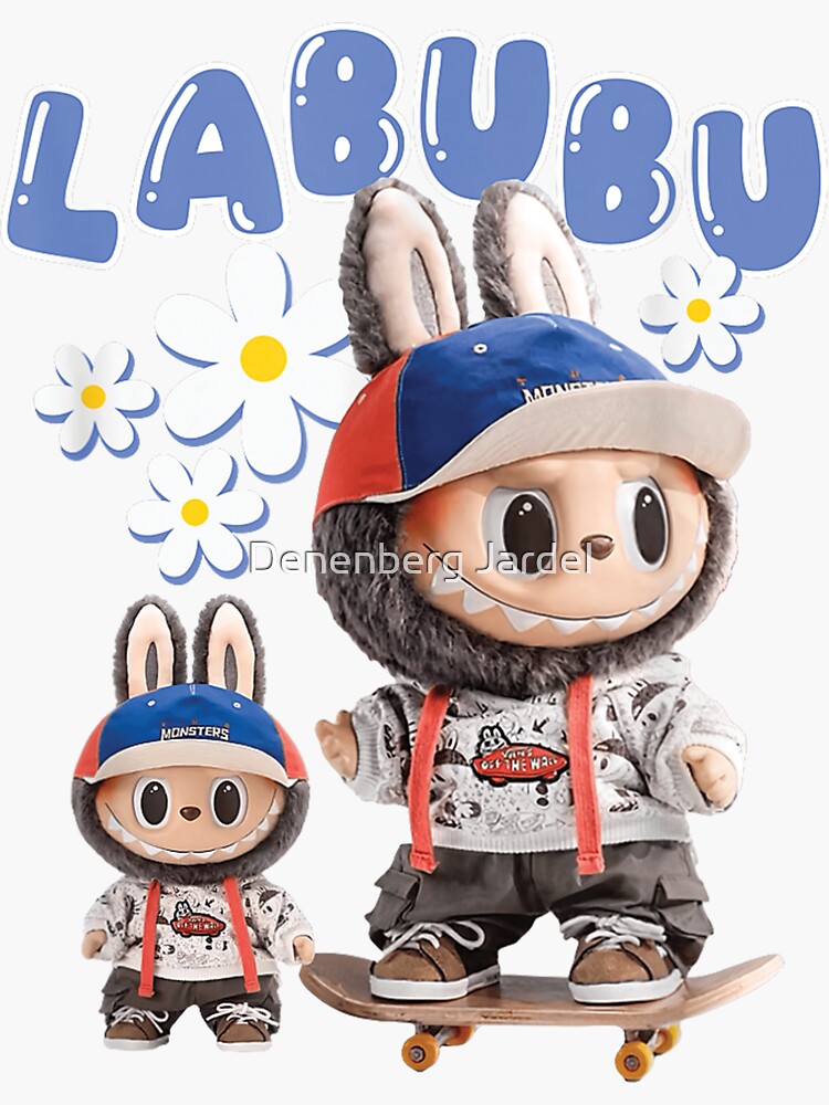 "Labubu Party Meme, Funny Labubu LOVER C U T E" Sticker for Sale by ...