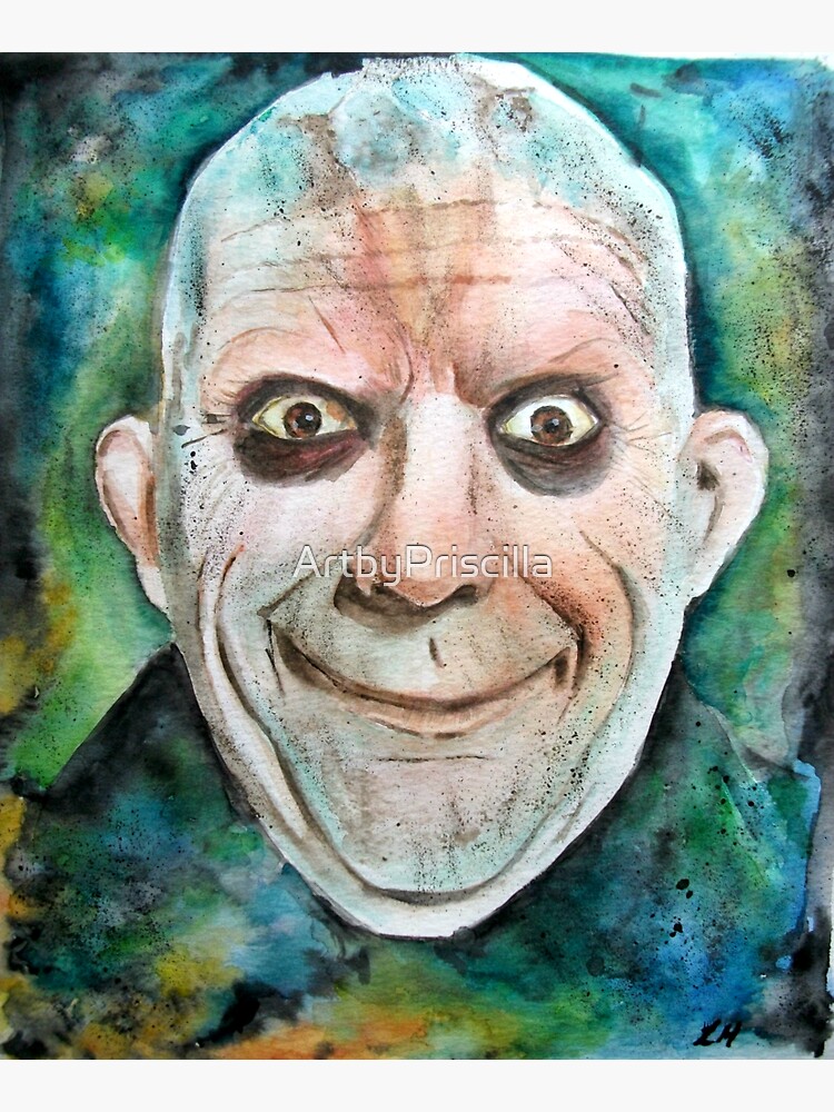 "Uncle Fester Addams Family" Sticker by ArtbyPriscilla | Redbubble