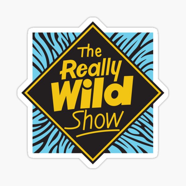 "The Really Wild Show" Sticker for Sale by ChrisOrton | Redbubble