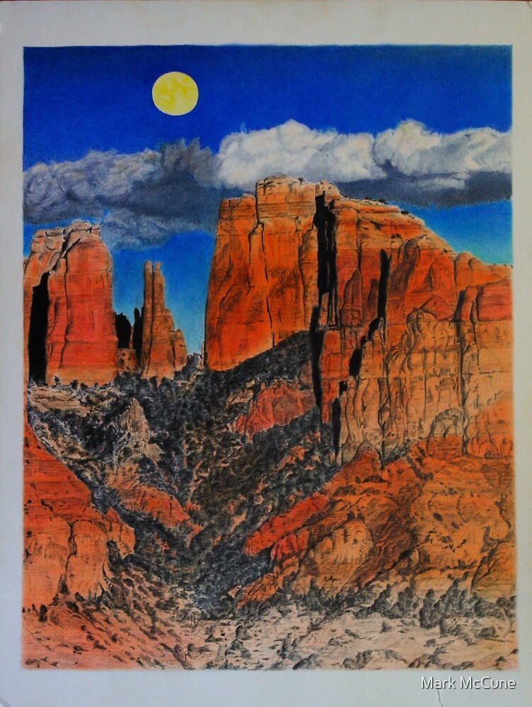 "Mystic Mountains" by Mark McCune | Redbubble