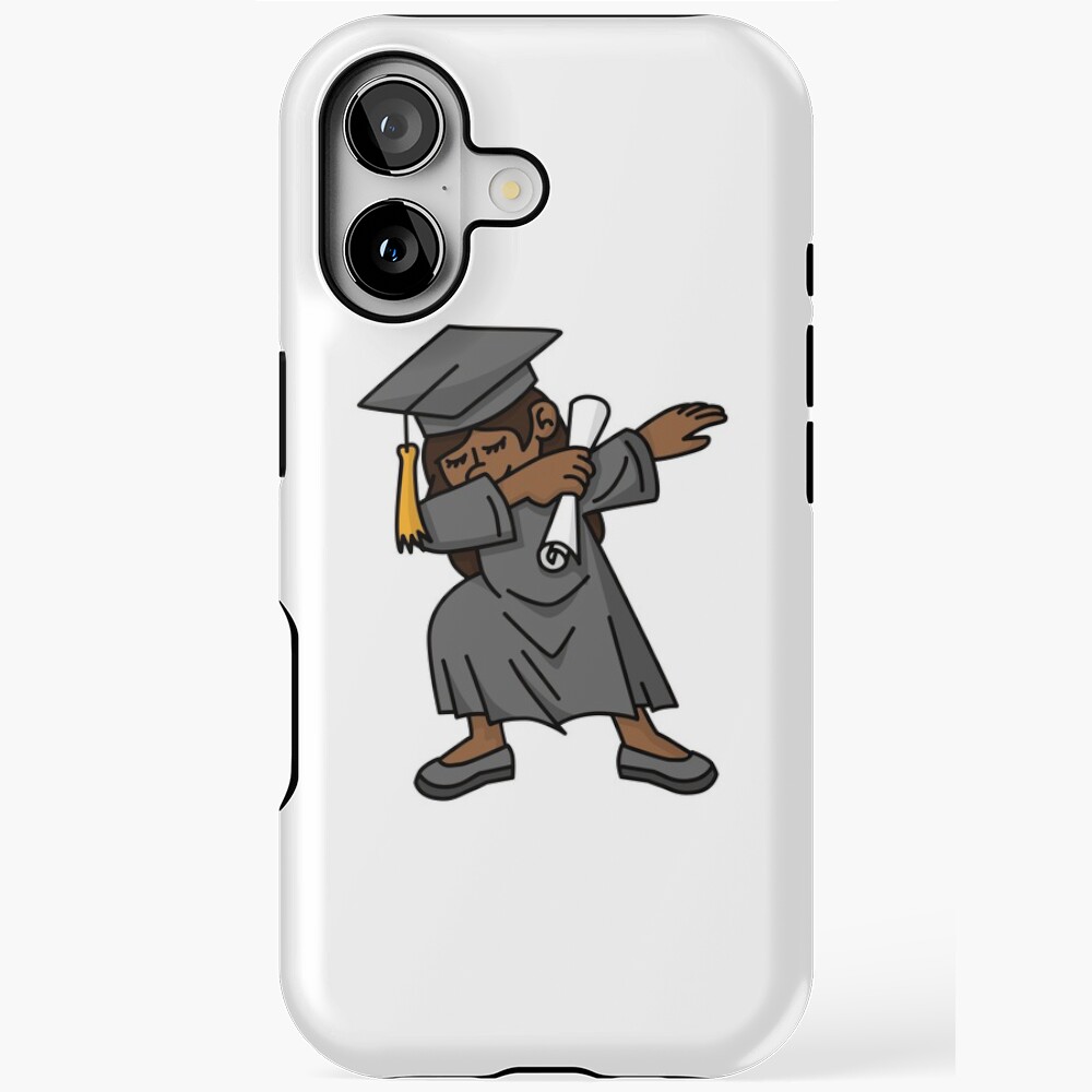 "Black girl student dab dabbing graduation school" Sticker for Sale by ...