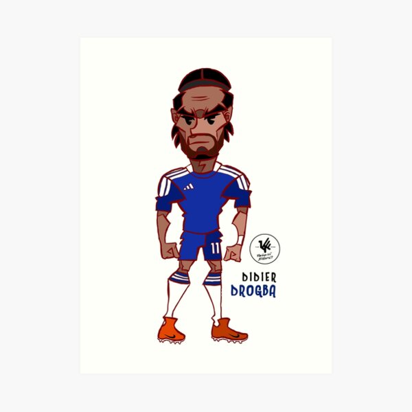"Didier Drogba" Art Print for Sale by TheKopArtStudio | Redbubble