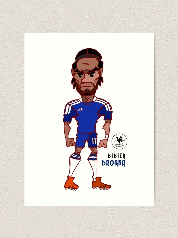 "Didier Drogba" Art Print for Sale by TheKopArtStudio | Redbubble