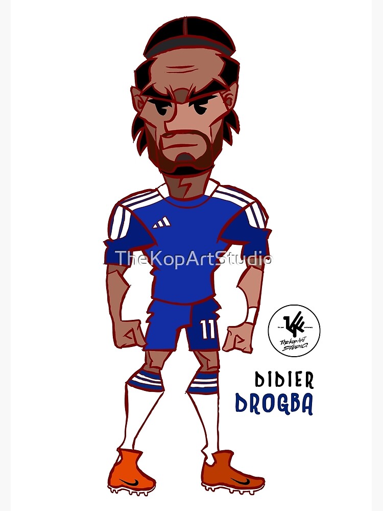 "Didier Drogba" Art Print for Sale by TheKopArtStudio | Redbubble