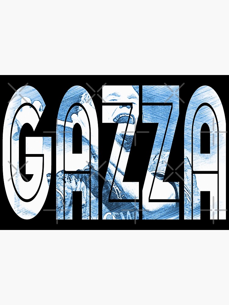 "Glasgow Rangers Legend Gazza" Poster by trueblueapparel | Redbubble