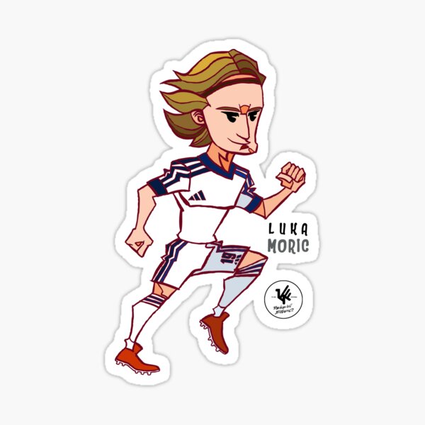 "Luka Modric" Sticker for Sale by TheKopArtStudio | Redbubble