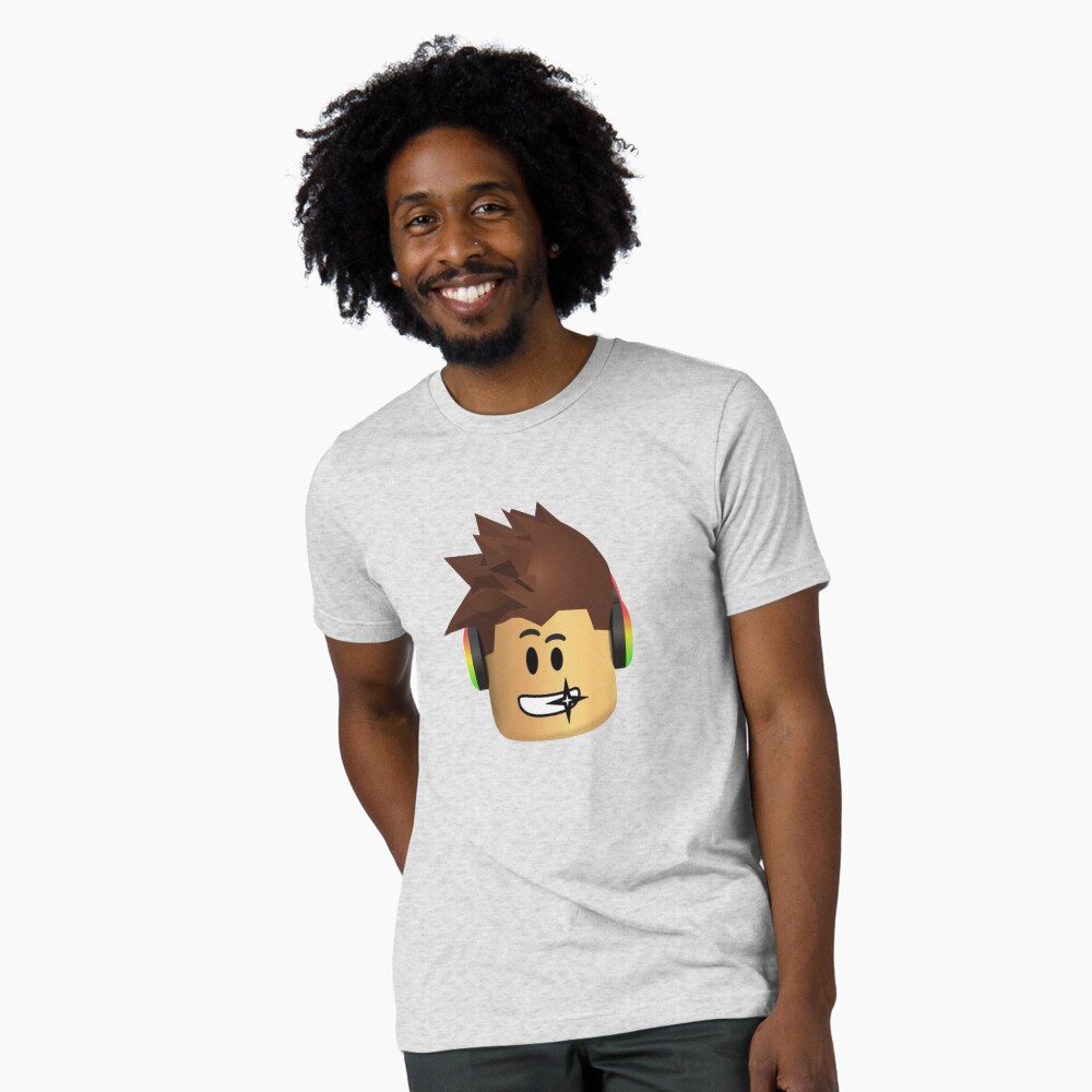 "Roblox Character Head Sticker" Sticker for Sale by RealGetUp | Redbubble