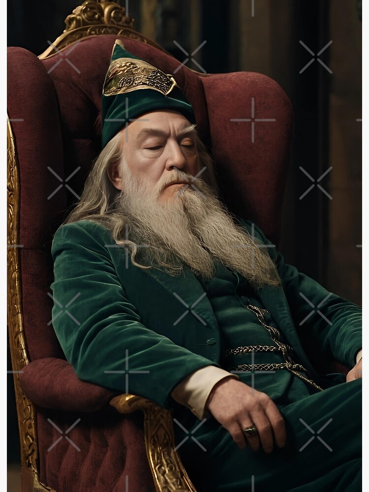 "Headmaster sleeping, old person sleeping, art print school professor ...