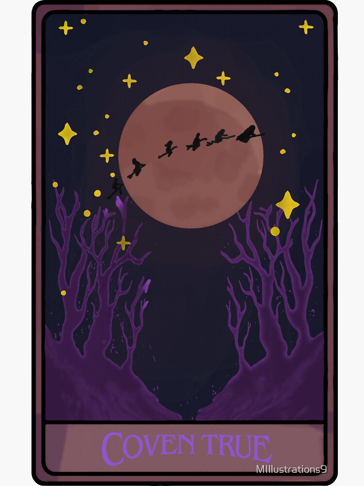 "Coven True" Sticker for Sale by MIllustrations9 | Redbubble
