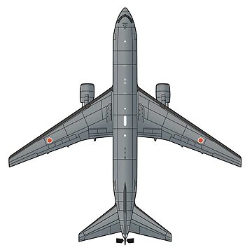 "JASDF KC-46 "Pegasus" tanker and transport aircraft HD 4C Illustration ...