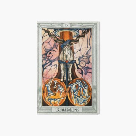 "Thoth Tarot / The Devil by Aleister Crowley / Satan / Lucifer ...