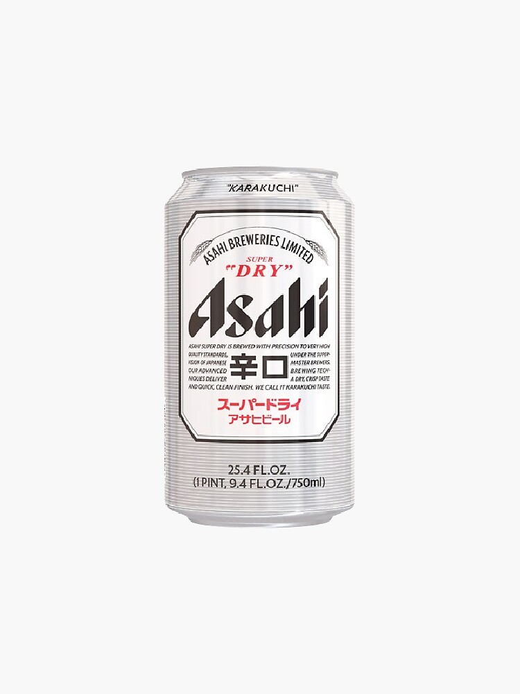 "Asahi Super Dry" Sticker for Sale by Japanese-Items | Redbubble