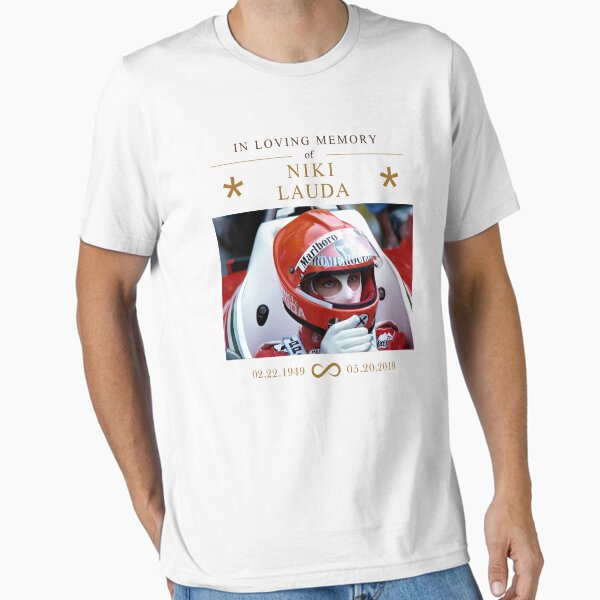 "In loving memory of niki lauda" Essential T-Shirt for Sale by ...