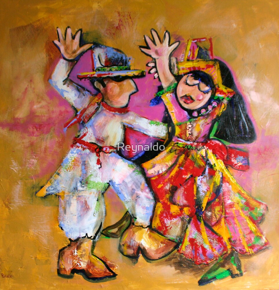 "Folklorico Dancers" by Reynaldo | Redbubble