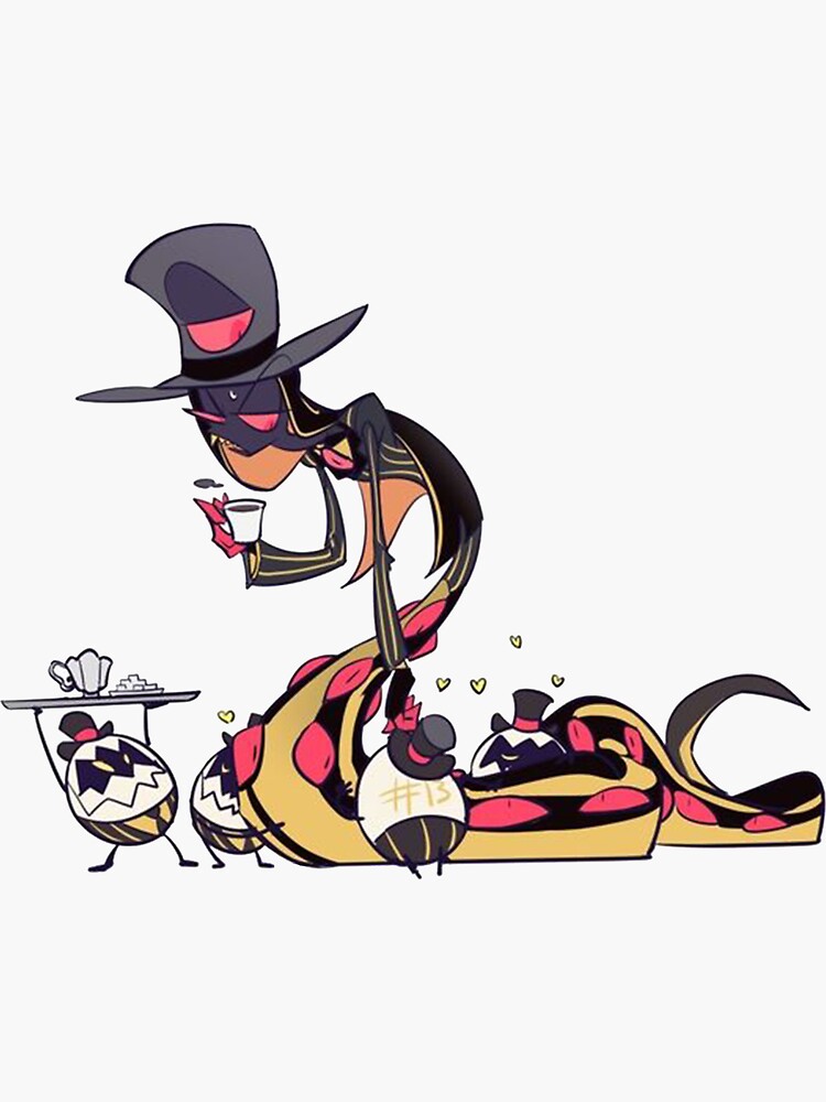 "Hazbin Hotel - Sir Pentious" Sticker for Sale by catherinemarion ...