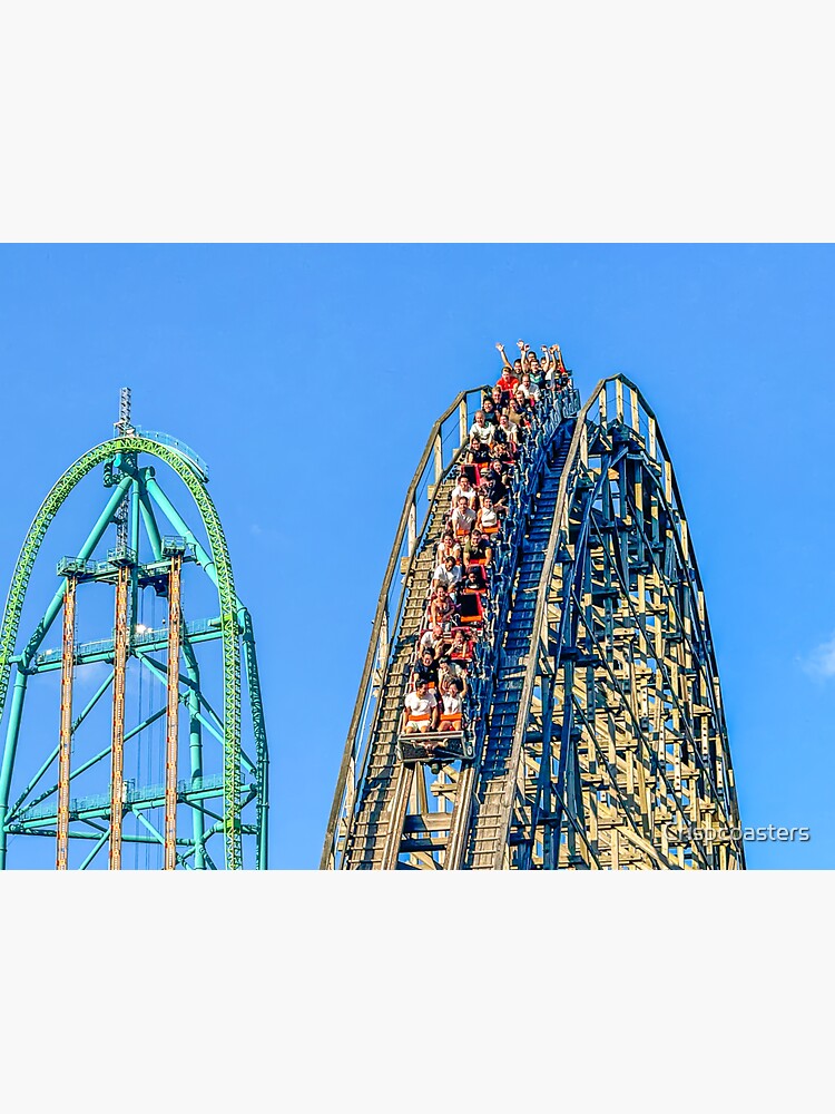 "El Toro & Kingda Ka" Sticker for Sale by Crispcoasters | Redbubble