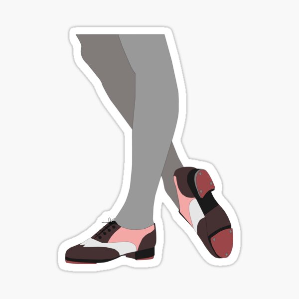 "Tap Dance Tap Shoes" Sticker by jrepkin | Redbubble